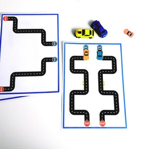 Fine Motor Activities With Car, Instant Download PDF, Printable ...