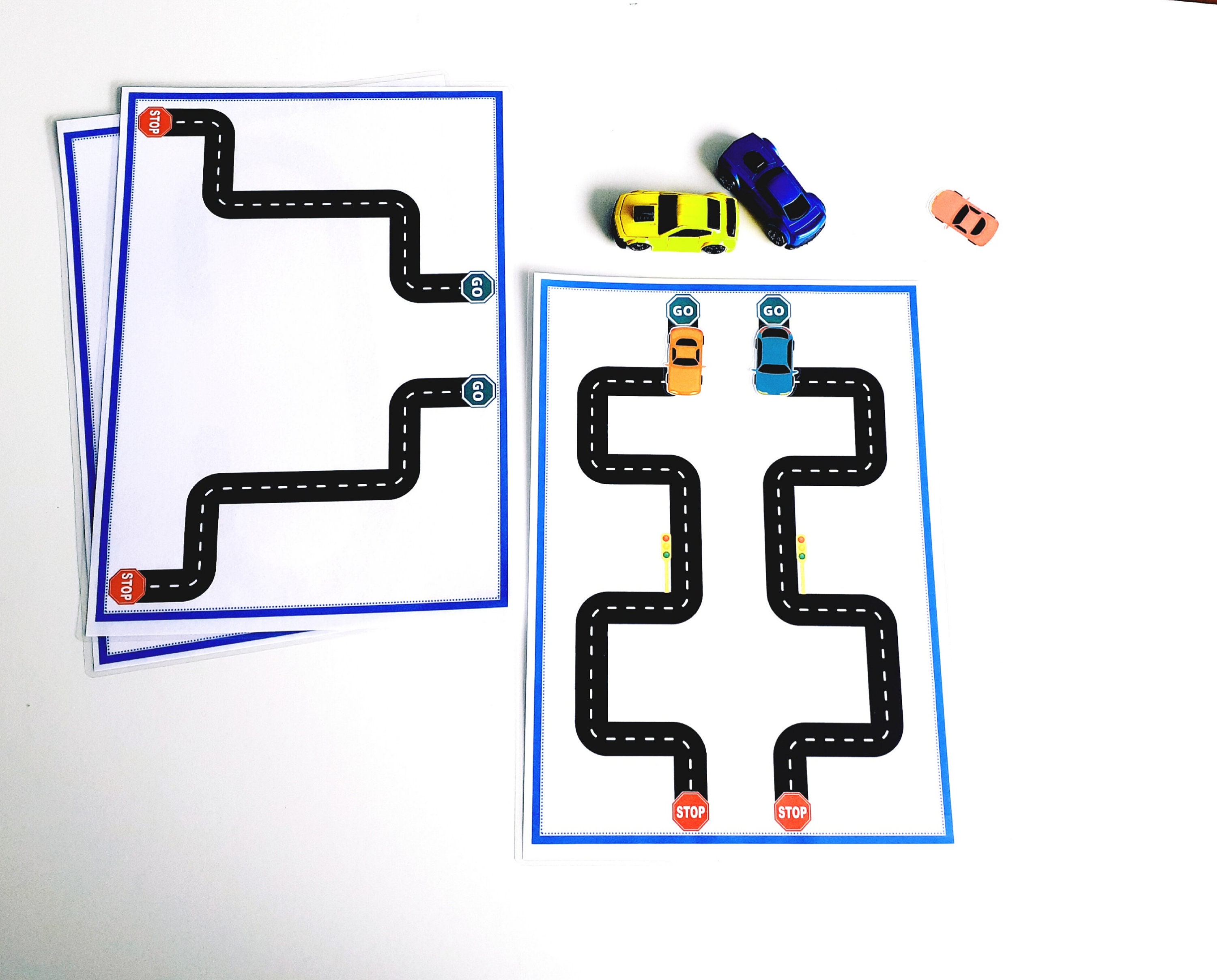 Fine Motor Activities With Car, Instant Download PDF, Printable ...