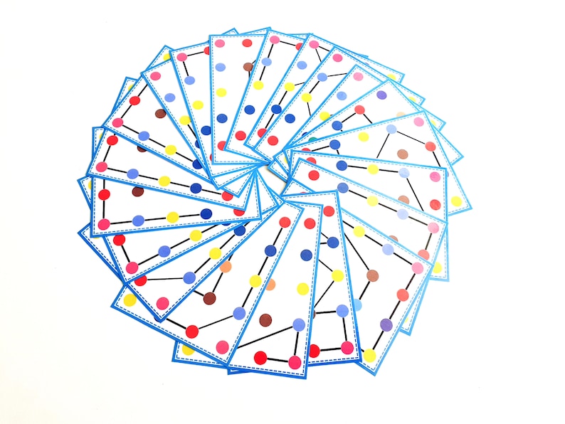 Copy the Pattern, Printable Pattern Activity for Toddlers - Etsy