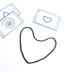 Pattern Activity With Thread, Hands on Montessori Activities, Fine ...