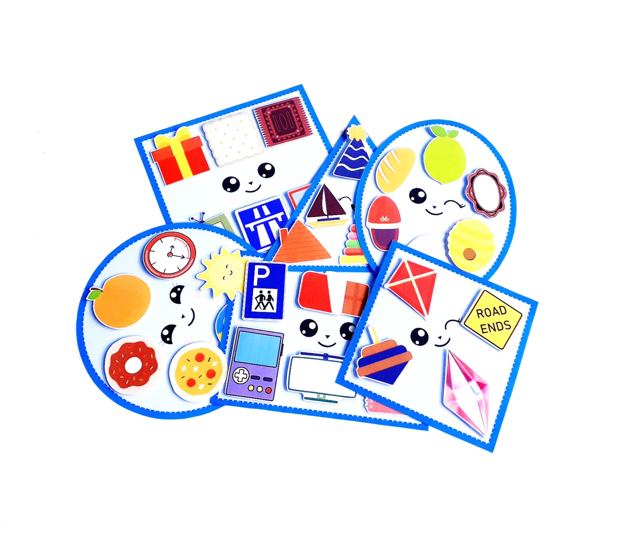 Shape Matching Game Fine Motor Skills - Etsy