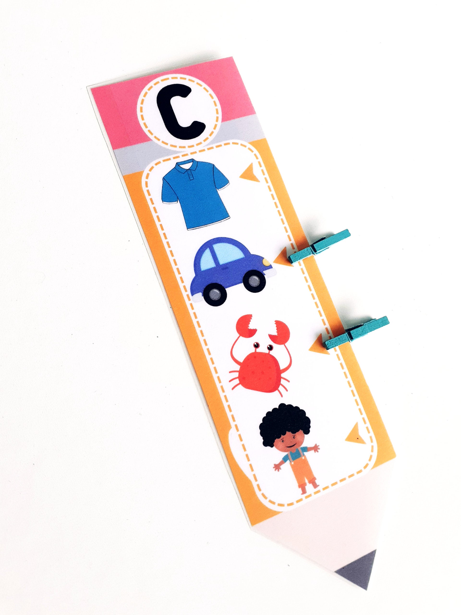 Beginning Sound Picture Cards Phonics Worksheets Beginning - Etsy