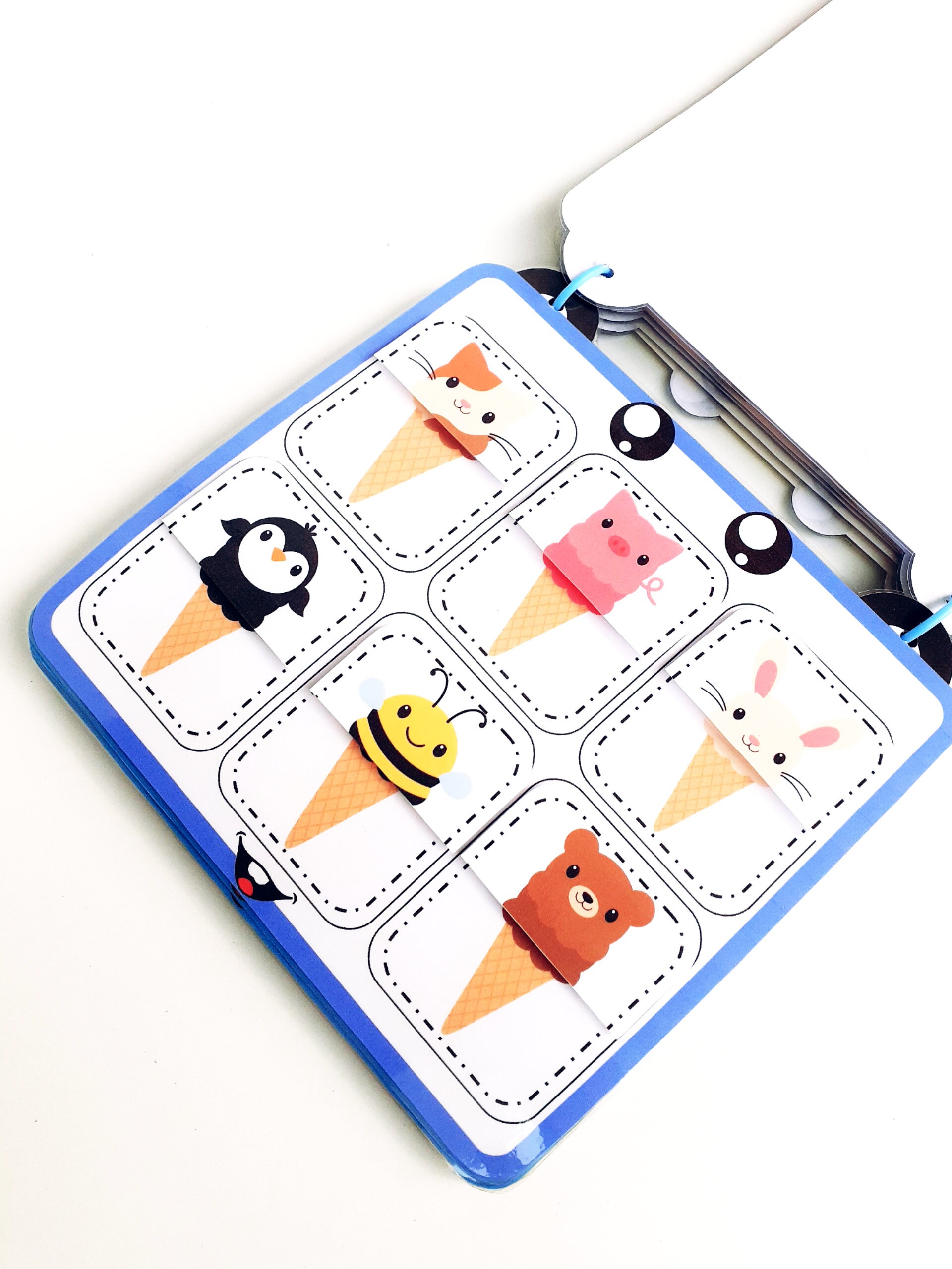 Printable Matching Puzzles Printable Busy Book Activity - Etsy