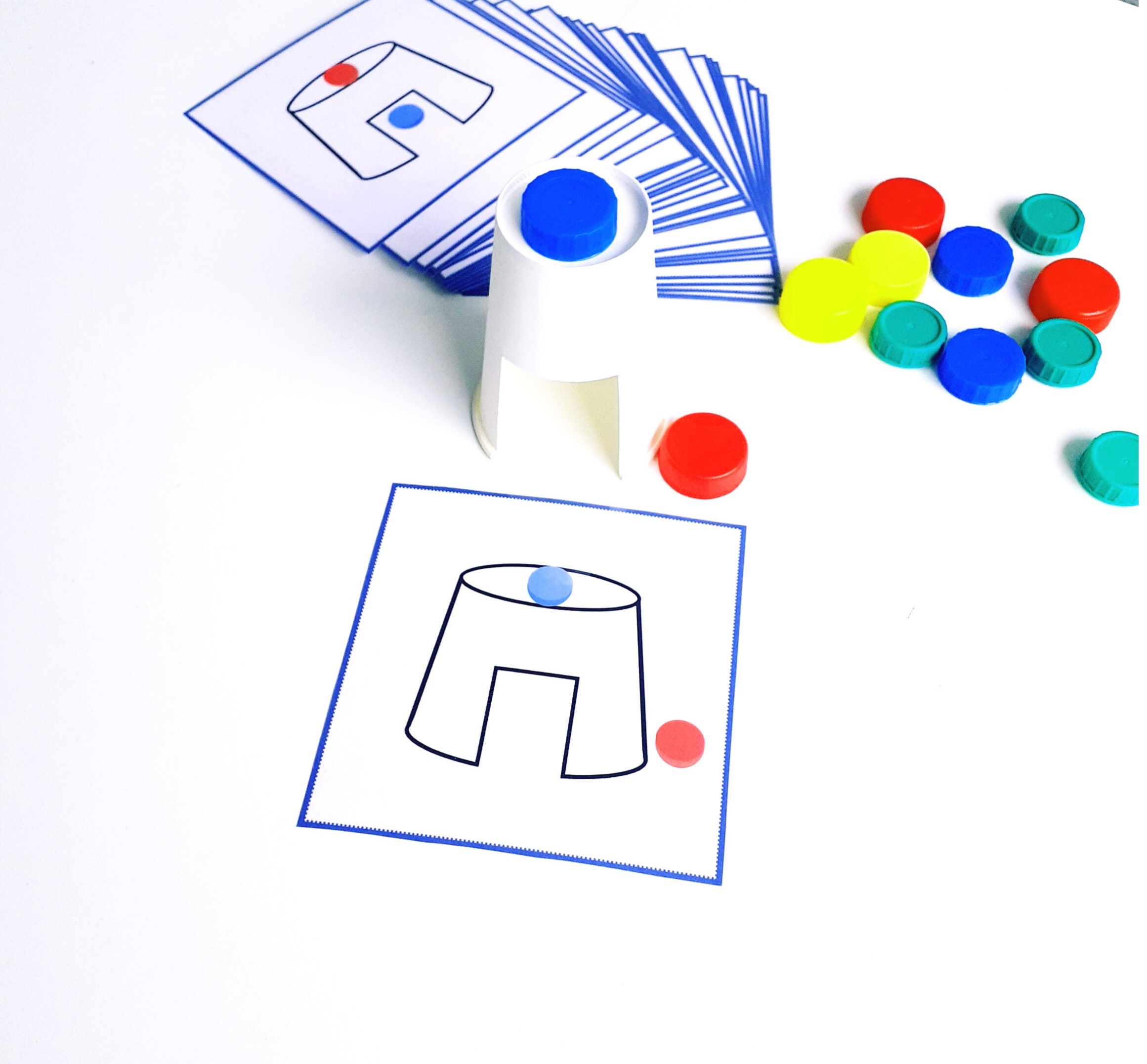 Color Activity With Plastic Capes and Fine Motor Activities - Etsy