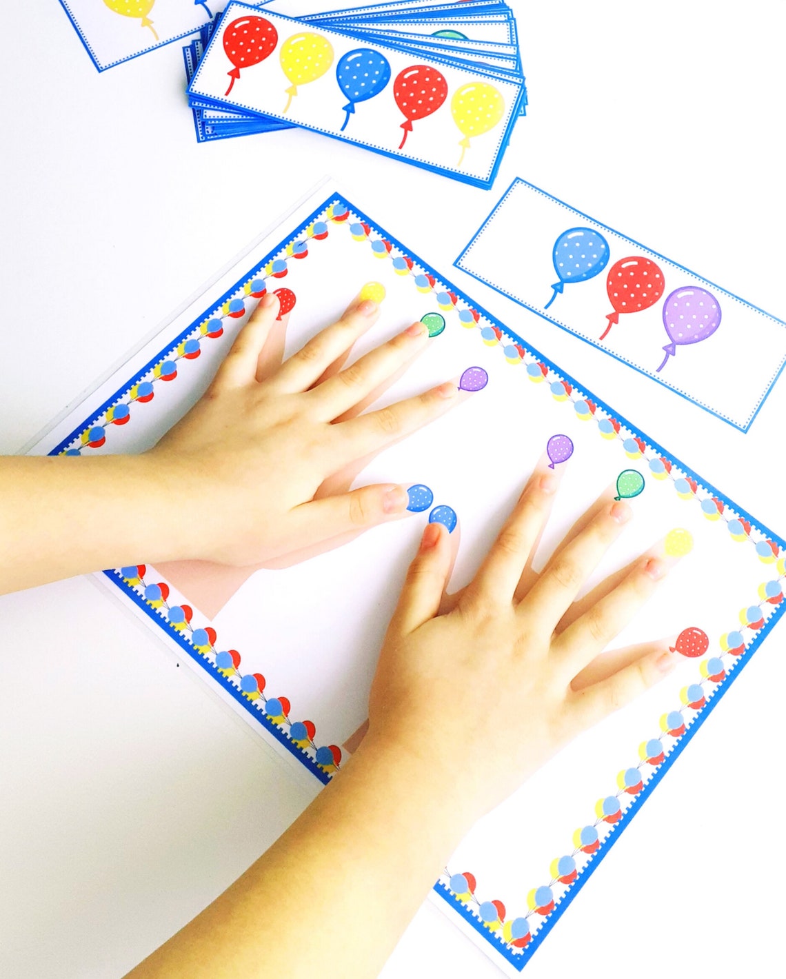 Hands on Montessori Activities, Color Matching Game, Fine Motor Skills ...