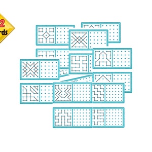 Copy the Pattern, Printable Pattern Activity for Toddlers - Etsy