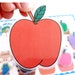Apple Color Matching Game, Fine Motor Activity - Etsy