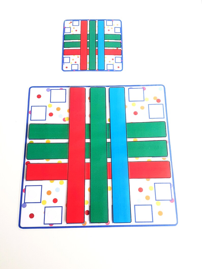 Stick Pattern Activity Printable Shape Matching Game for - Etsy