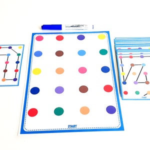 Copy the Pattern, Printable Pattern Activity for Toddlers - Etsy