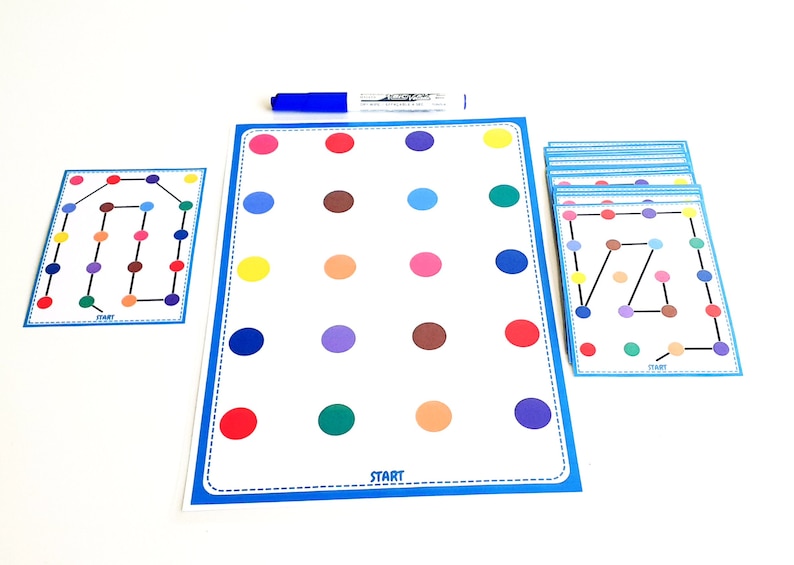 Copy the Pattern, Printable Pattern Activity for Toddlers - Etsy