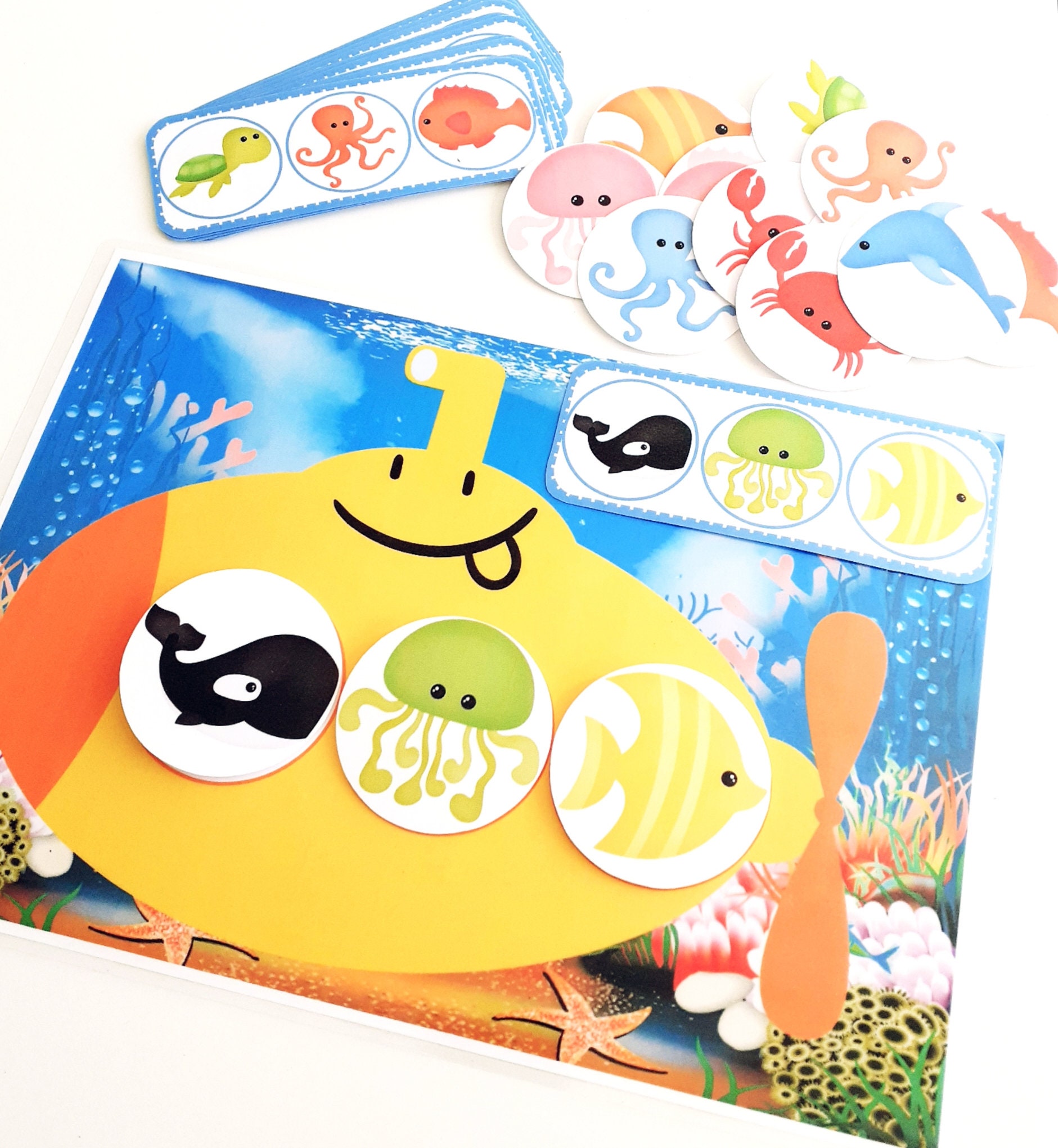 Animal Pattern Activity, Pattern Strips, Animal Matching Game, Busy ...