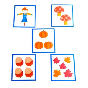 Autumn Counting Activity, Preschool Counting, Kindergarten Worksheets ...