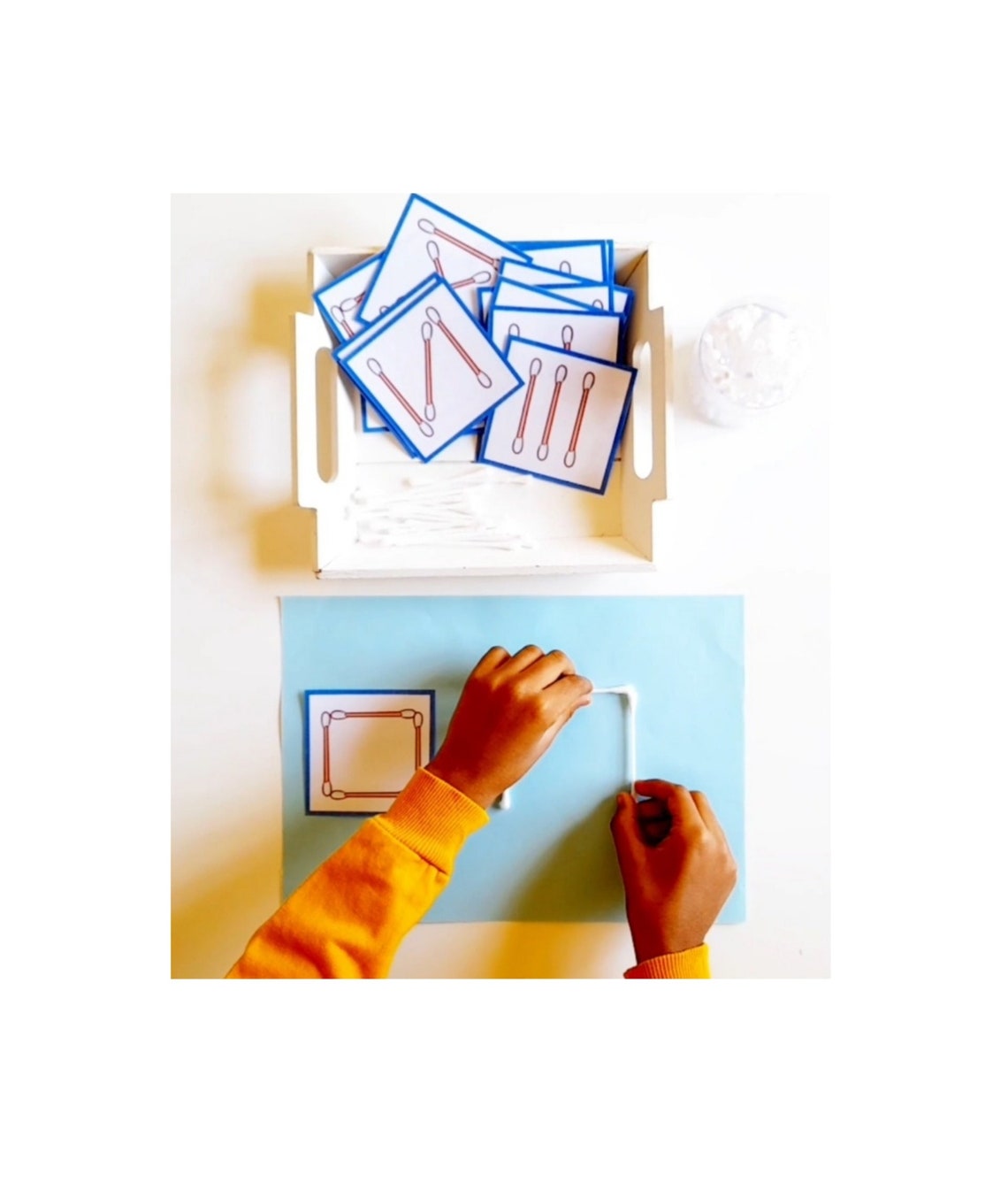 Fine Motor Activities With Q-tip for Preschool and - Etsy