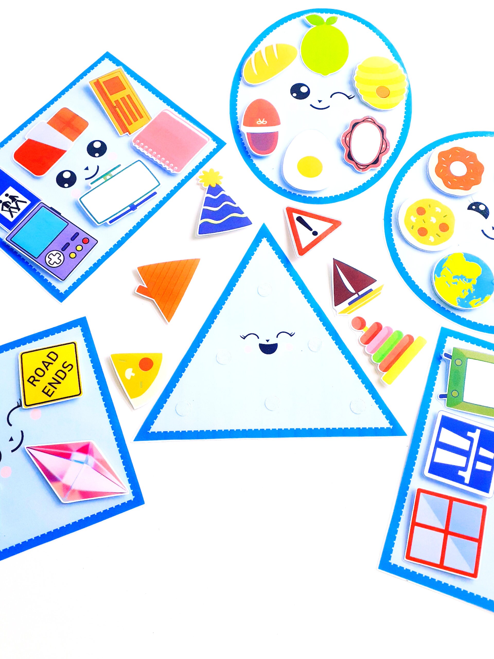 Shape Matching Game Fine Motor Skills - Etsy