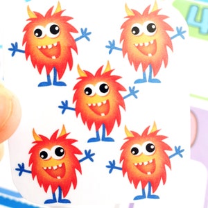 Monster Counting Activity, Numbers 1 to 10 Count, Preschool Counting ...
