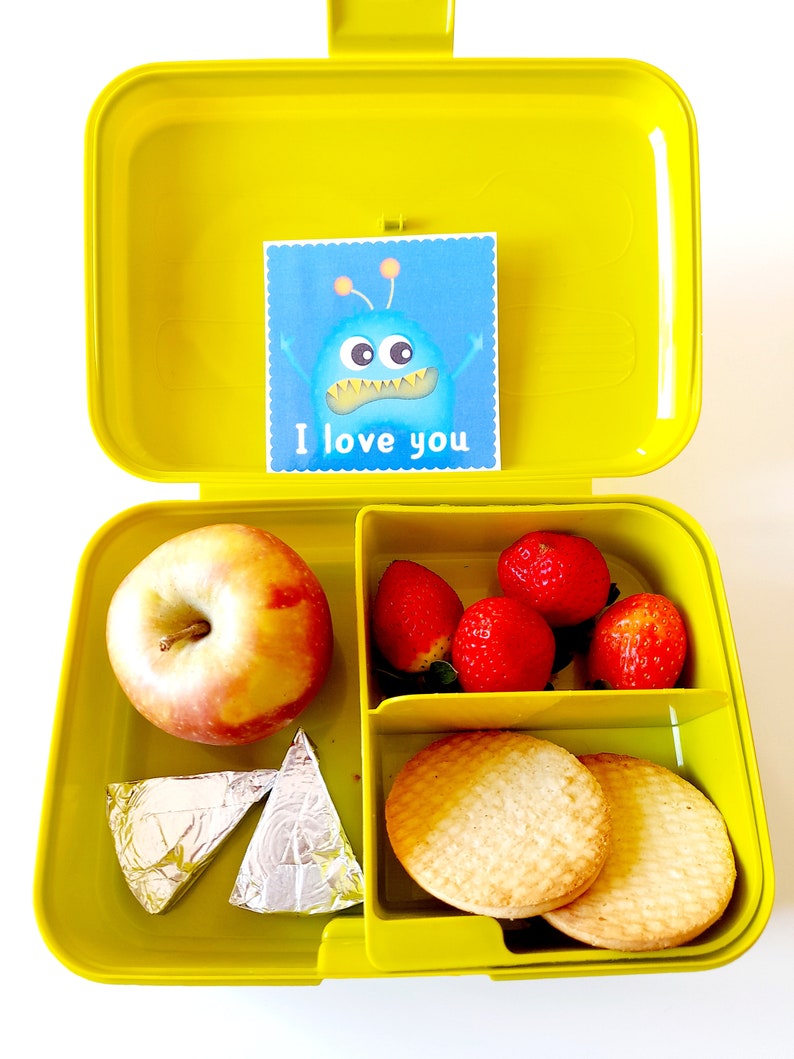 Printable Lunch Box Notes for Kids, 6 Great Notes - Etsy