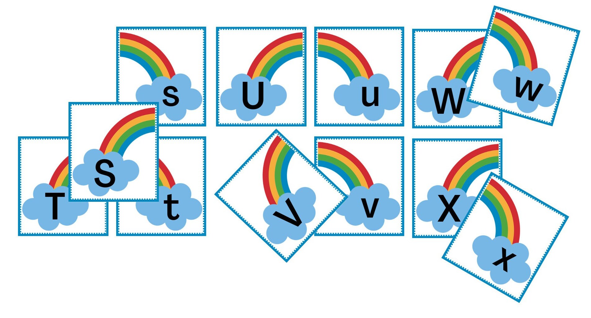 Alphabet Matching Cards, Alphabet Matching Game, Beginning Sounds ...