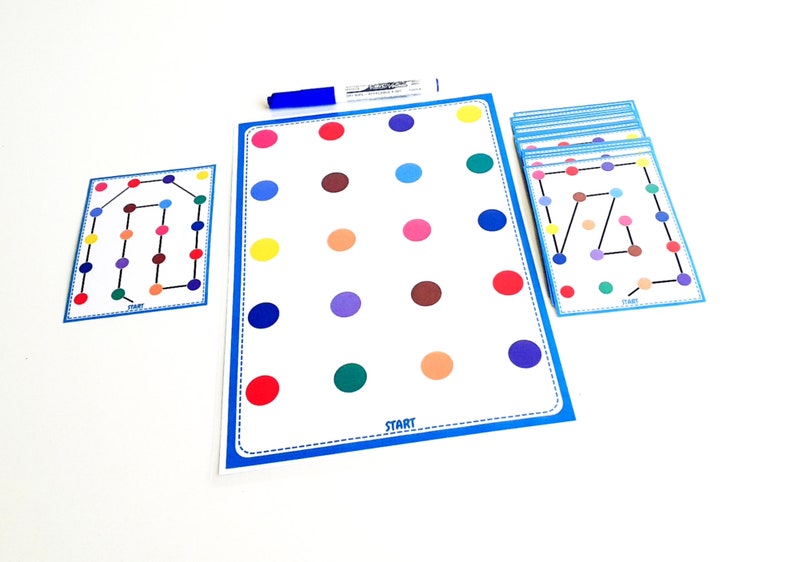 Copy the Pattern, Printable Pattern Activity for Toddlers - Etsy