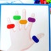 Finger Activity With Hair Ties, Fine Motor Skills, Homeschool Worksheet ...
