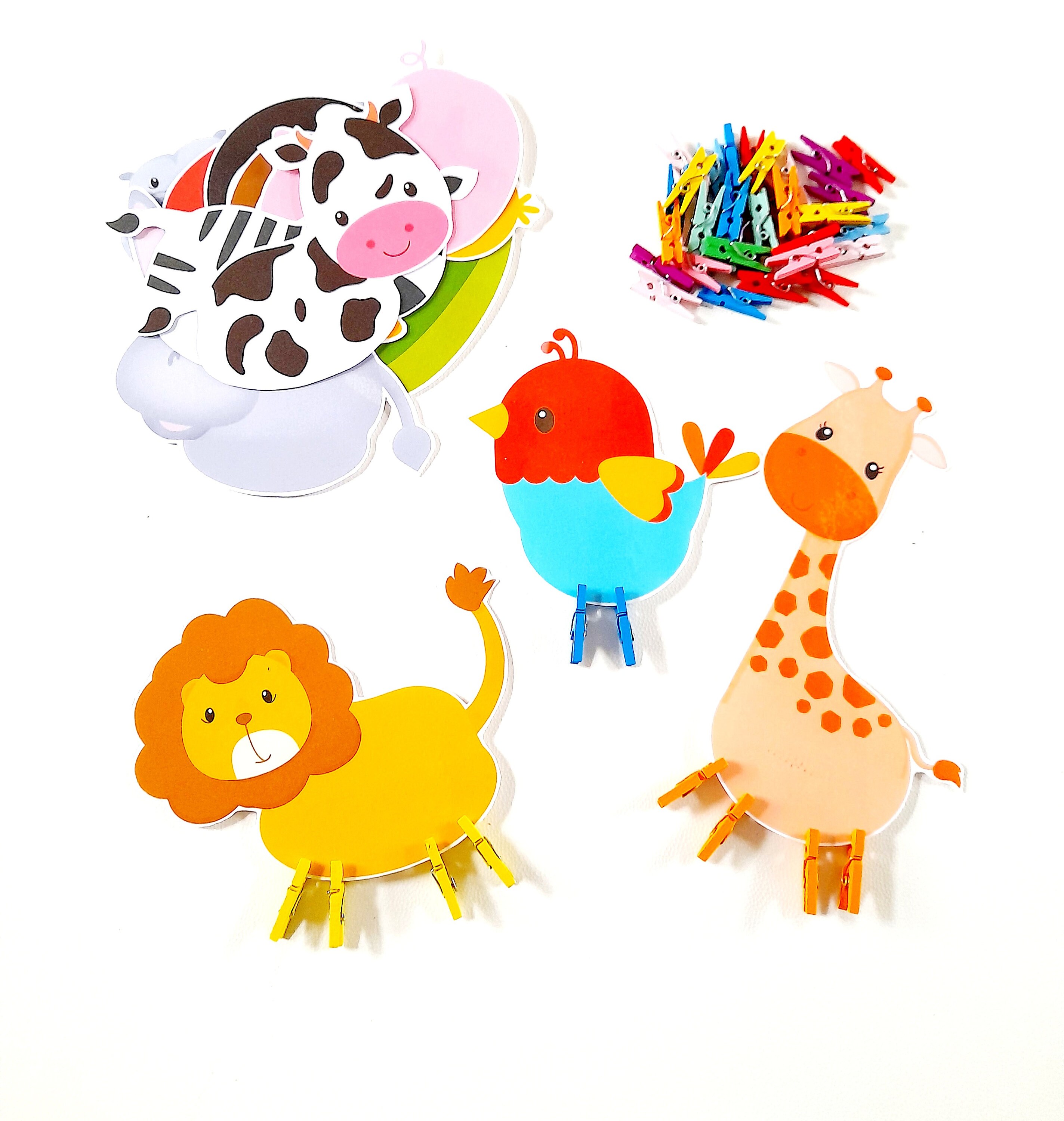 Fine Motor Activities With Clothespin for Toddlers and Preschoolers - Etsy