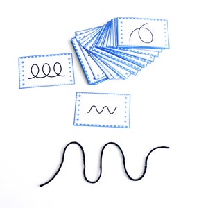 Pattern Activity With Thread, Hands on Montessori Activities, Fine ...