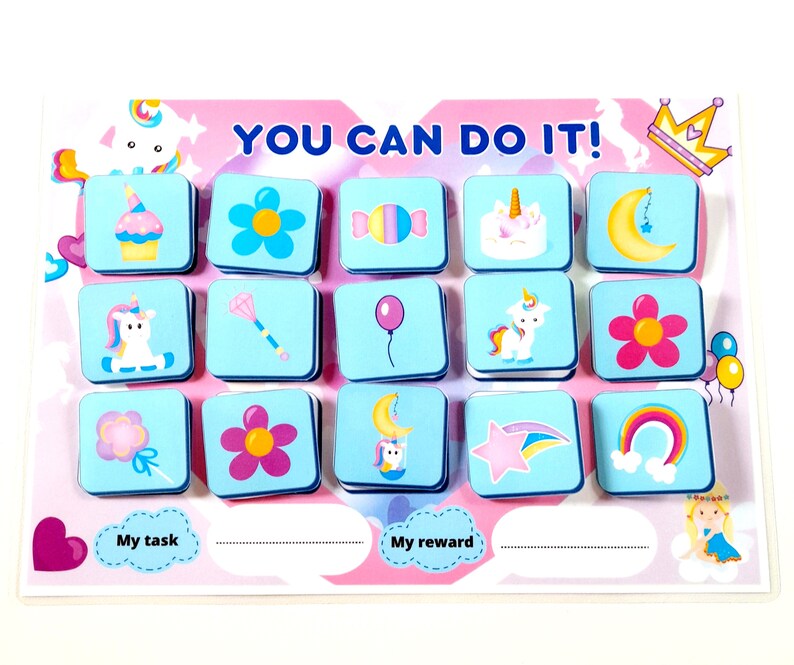 Unicorn Reward Chart Unicorn Printable Behavior Chart - Etsy