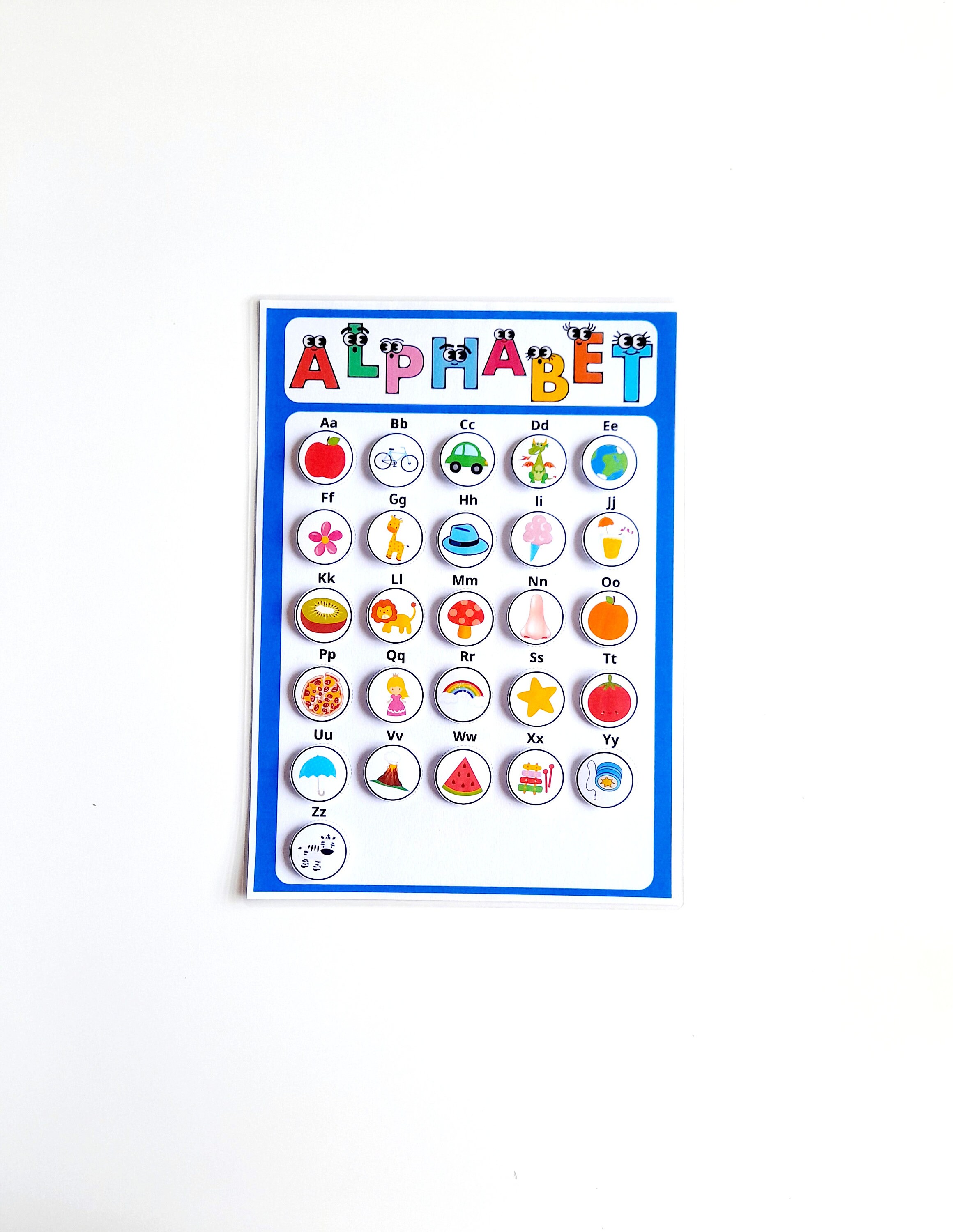 Beginning Sound Worksheet, Phonics Activity , Alphabet Game, Alphabet ...