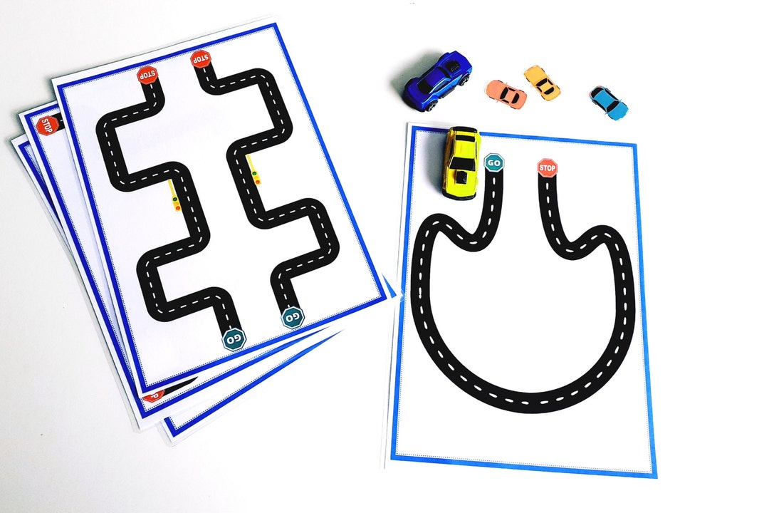 Fine Motor Activities With Car, Instant Download PDF, Printable ...