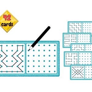 Copy the Pattern, Printable Pattern Activity for Toddlers - Etsy