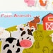 Animal Matching Game, Farm Animal Matching , Memory Game, Printable ...