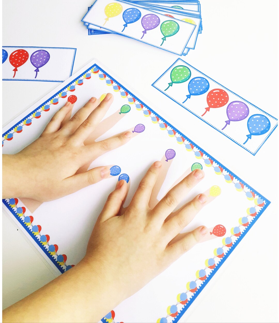 Hands on Montessori Activities, Color Matching Game, Fine Motor Skills ...