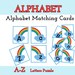 Alphabet Matching Cards, Alphabet Matching Game, Beginning Sounds ...