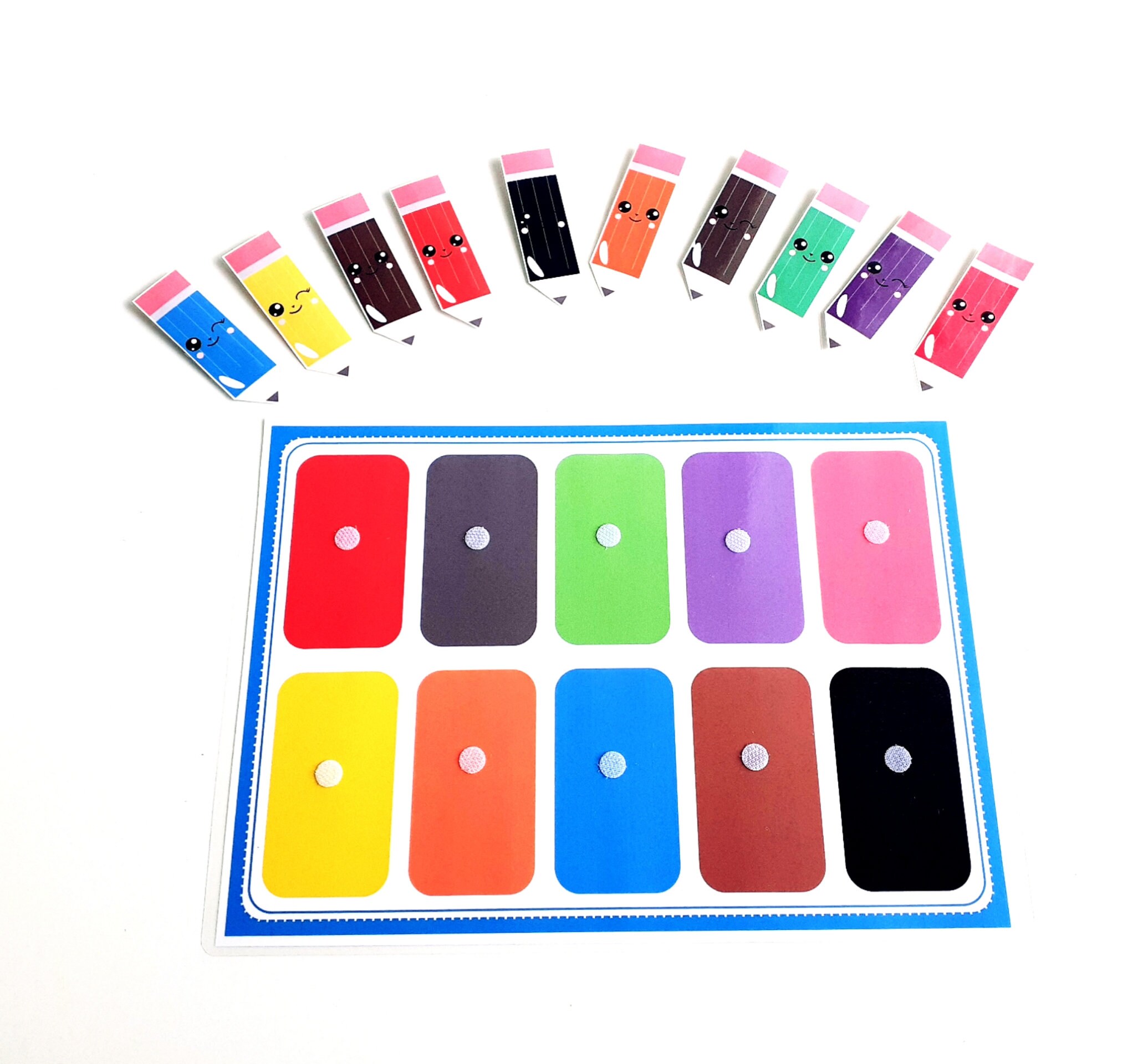 Color Matching Activity Fine Motor Skills - Etsy