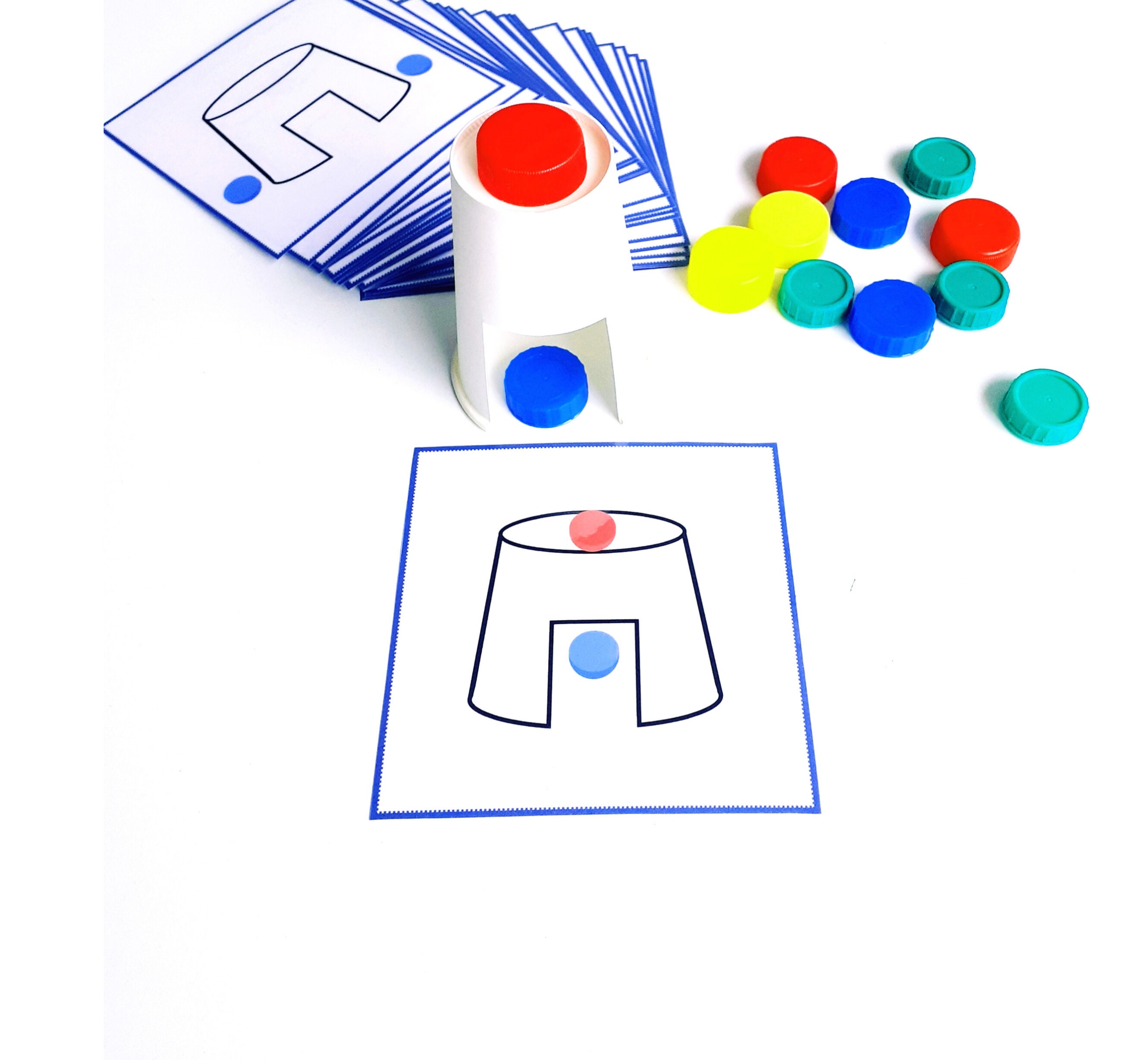 Color Activity With Plastic Capes and Fine Motor Activities - Etsy
