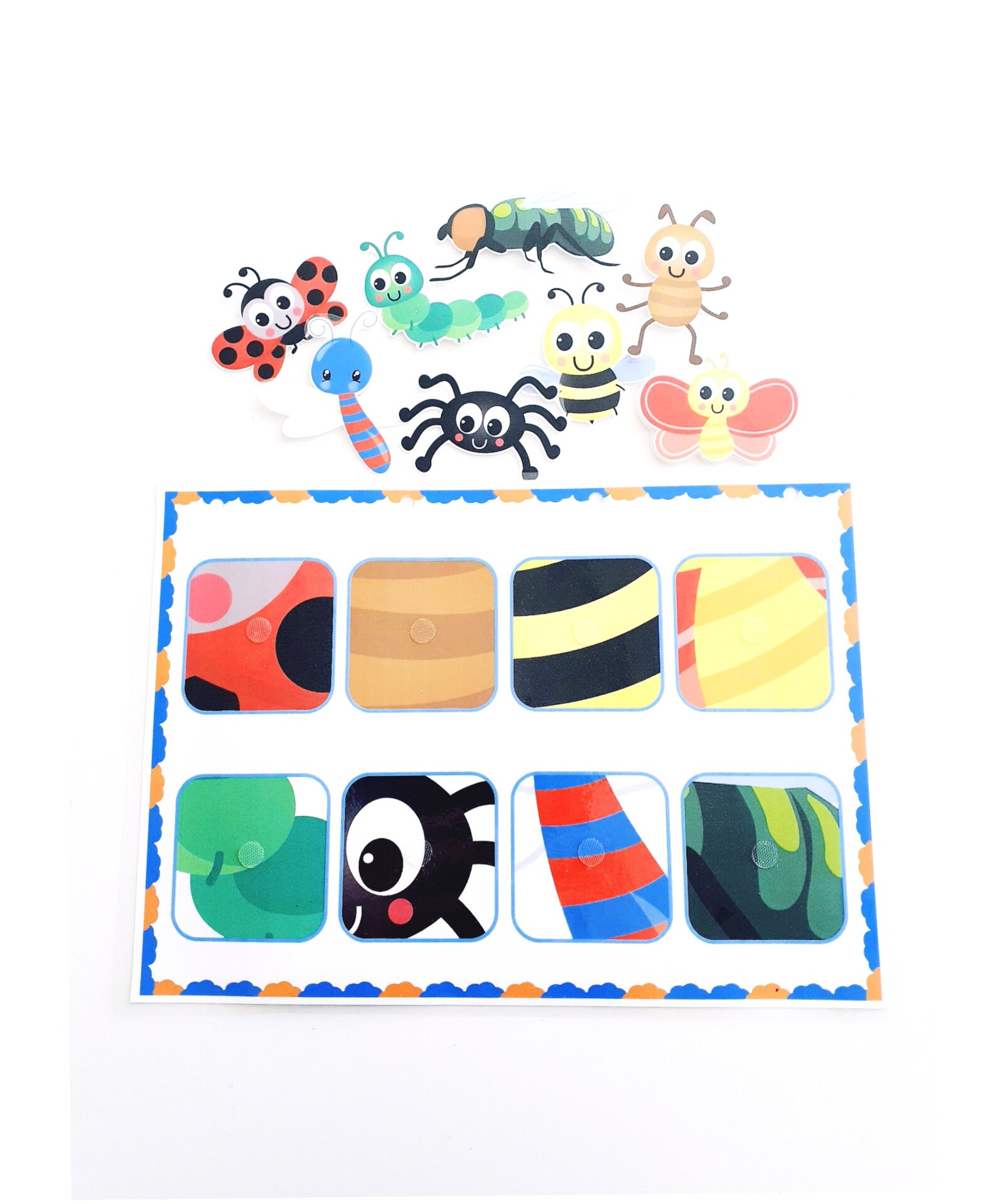 Bug Matching Game, Bug Matching , Animal Matching activity, Printable ...
