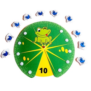 Frog Counting Activity, Preschool Counting, Kindergarten Worksheets ...