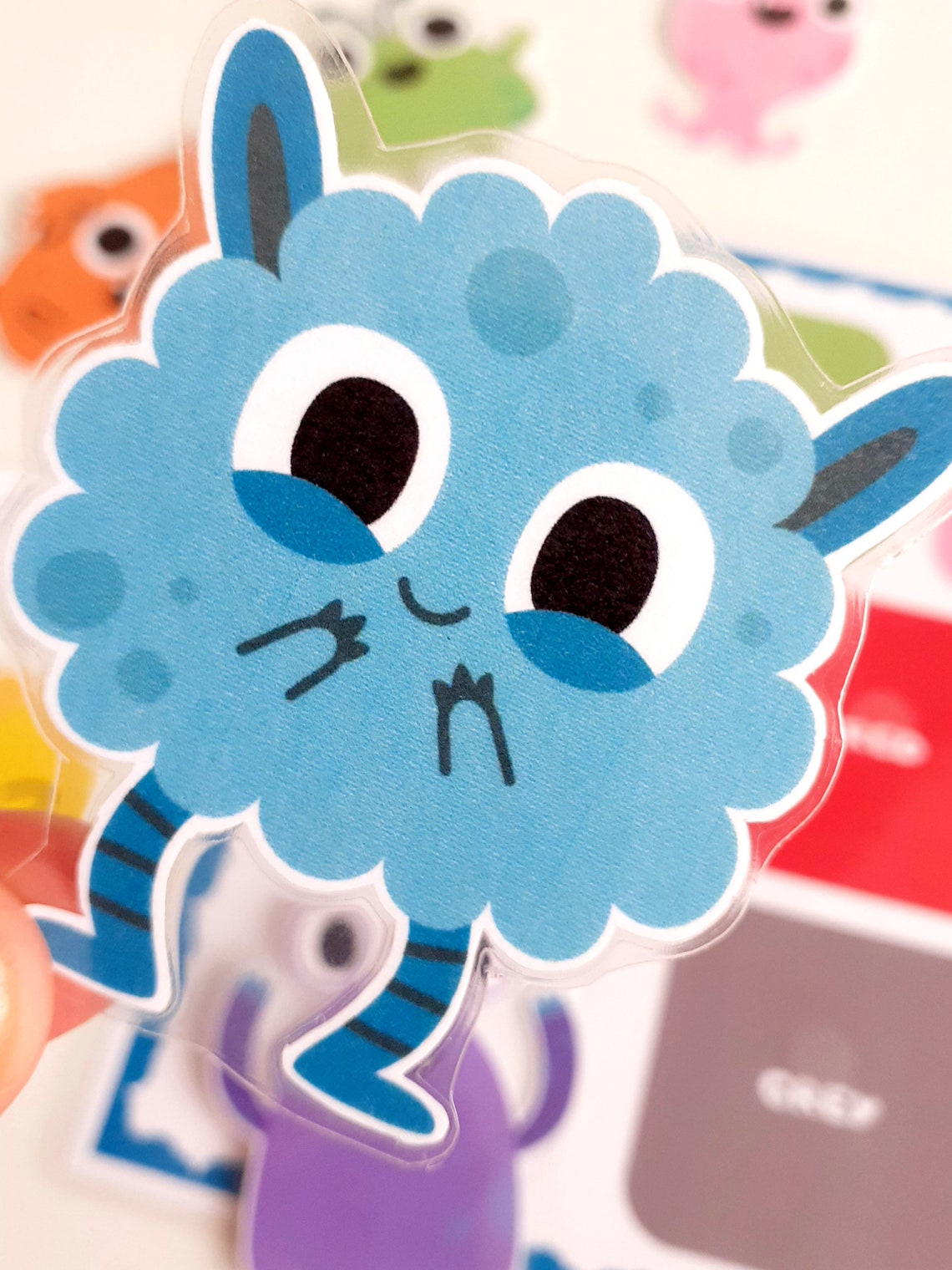 Monster Color Matching Worksheet Printable Color Matching - Etsy