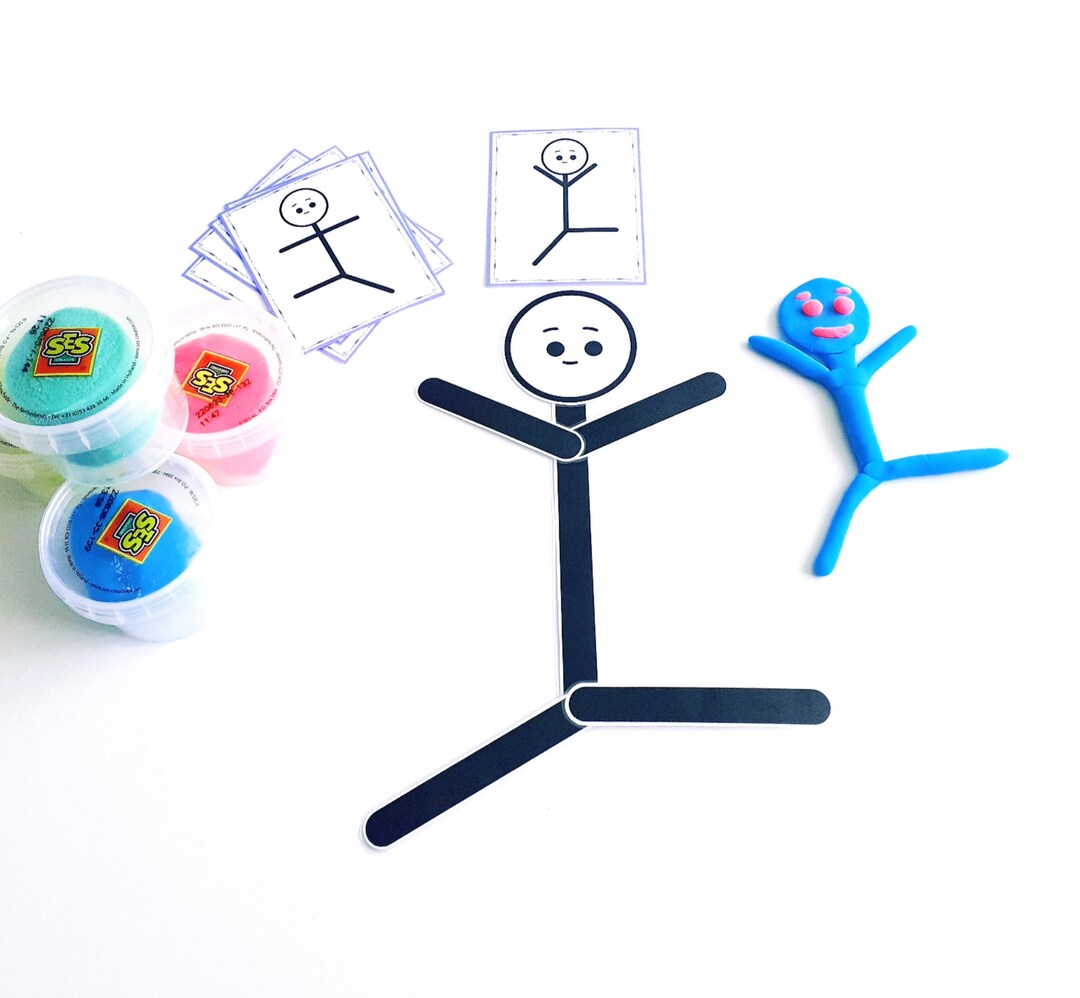 Body Pattern Activity, Fine Motor Skills, Body Matching Activity ...