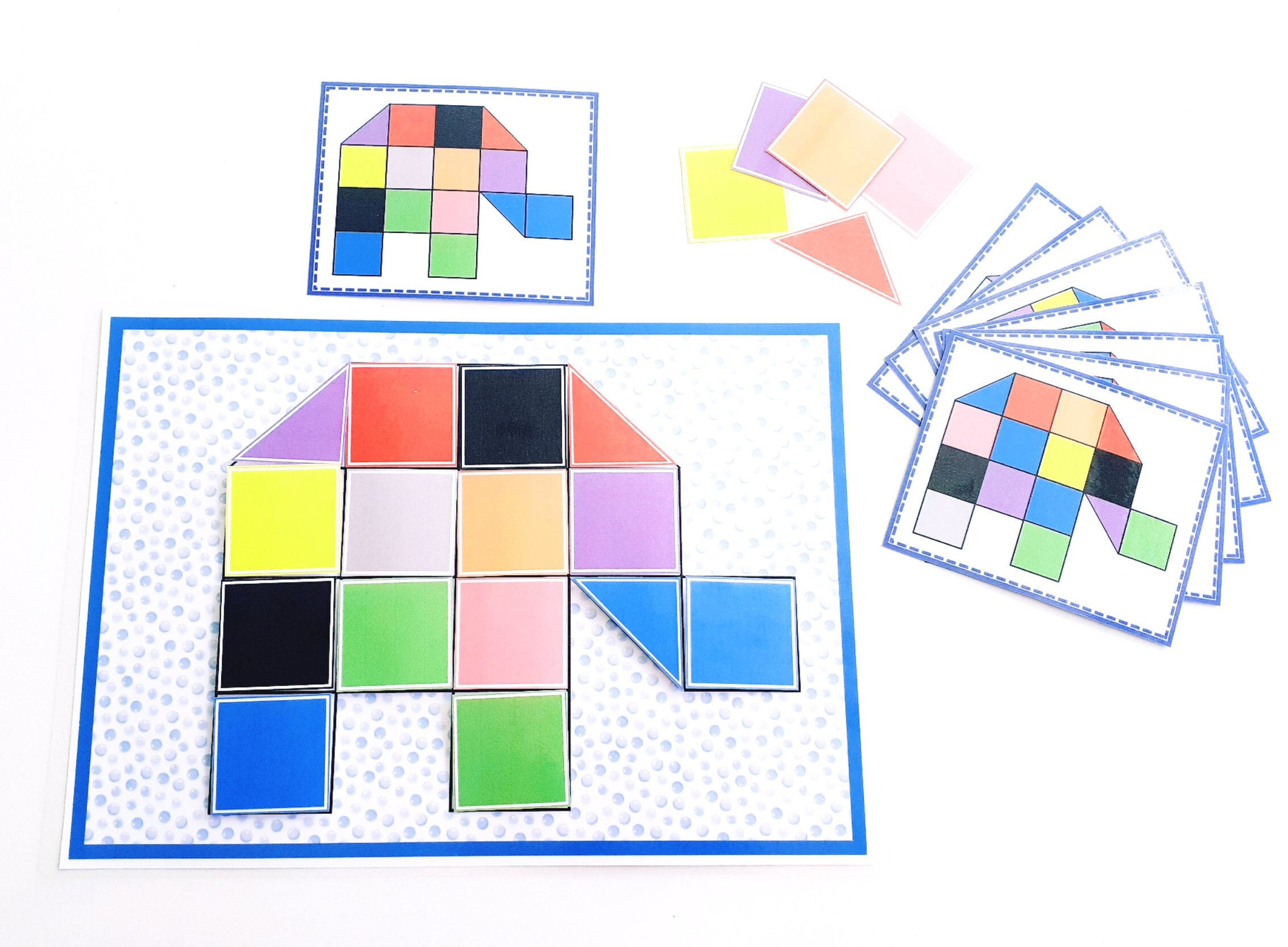 Pattern Activity, Color Matching Game, Color Matching Worksheets ...