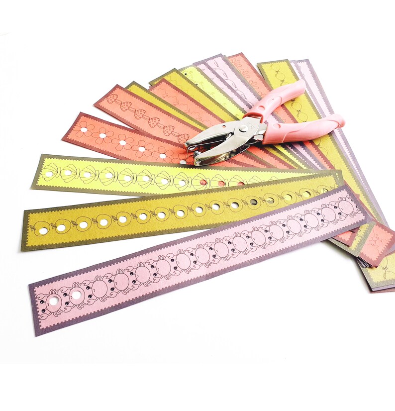 Punch Cards Hole Punch Activity Fine Motor Skills - Etsy
