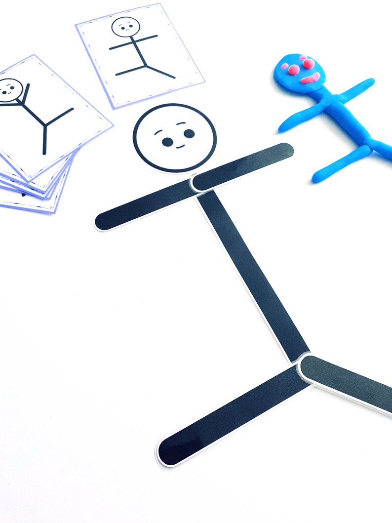 Body Pattern Activity, Fine Motor Skills, Body Matching Activity ...