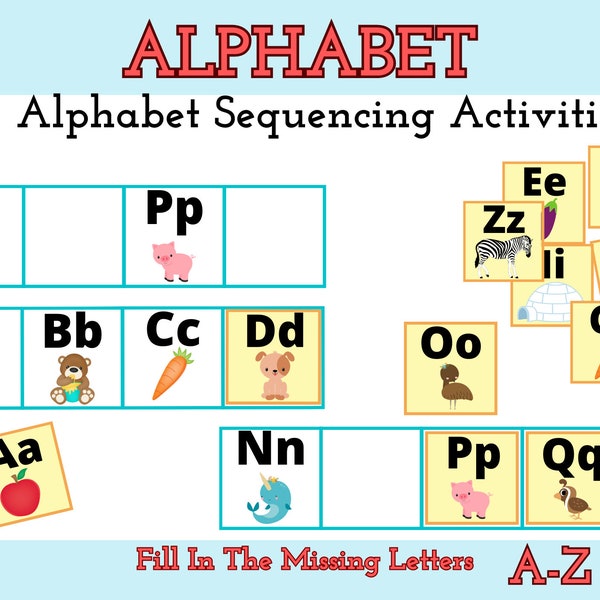 Montessori Sequencing Cards - Etsy