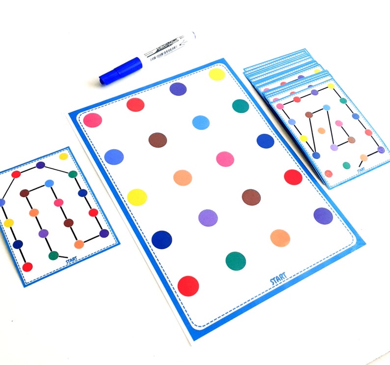 Copy the Pattern Printable Pattern Activity for Toddlers - Etsy