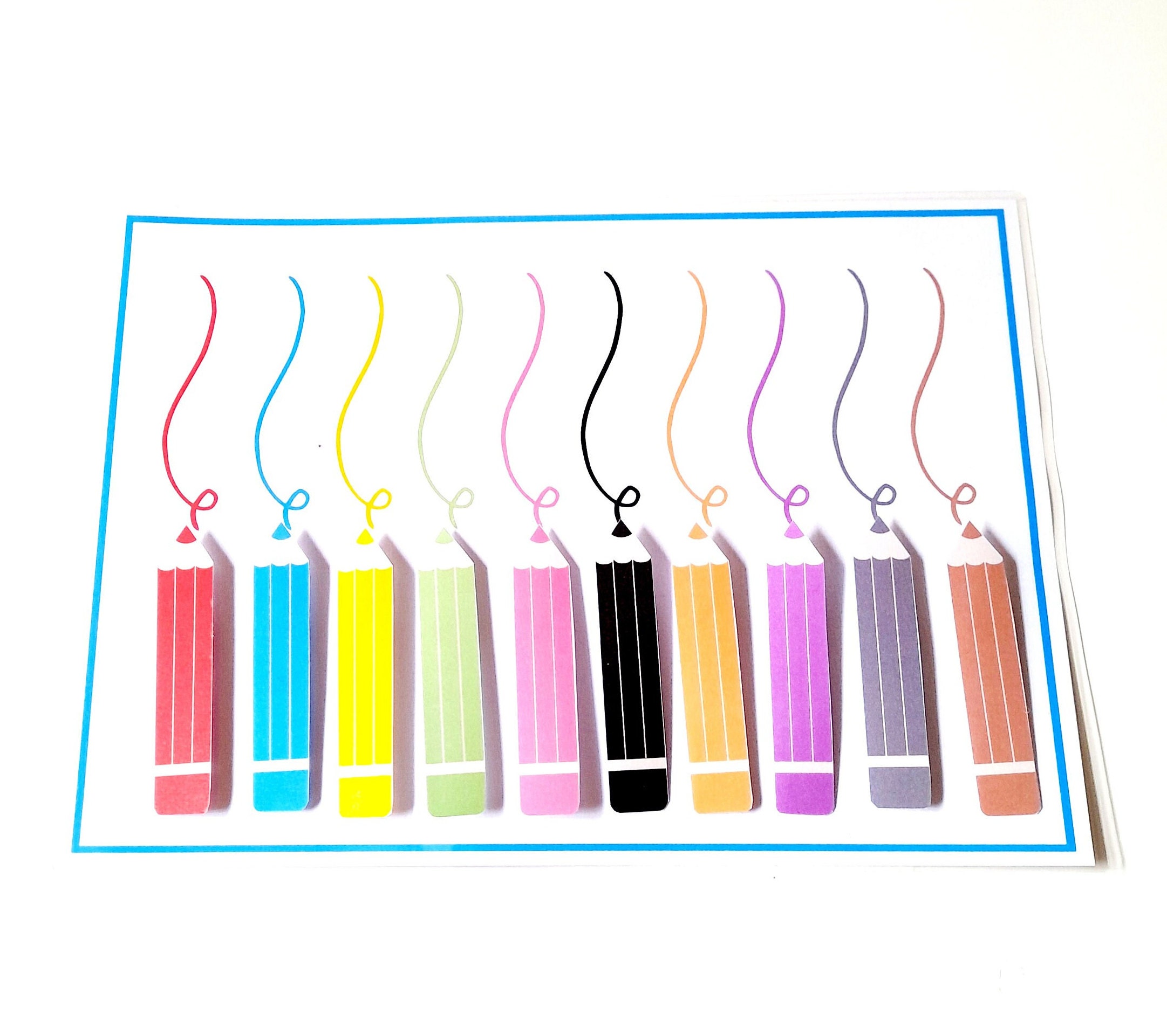 Printable Color Matching Activity for Toddlers and Preschoolers - Etsy