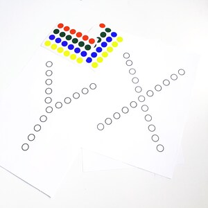 Alphabet Dot Sticker Activity and Fine Motor Skills - Etsy