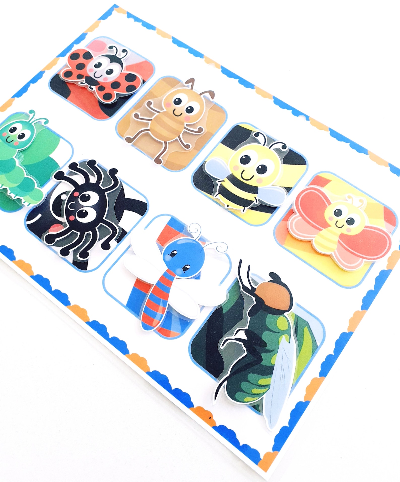 Bug Matching Game, Bug Matching , Animal Matching Activity, Printable ...