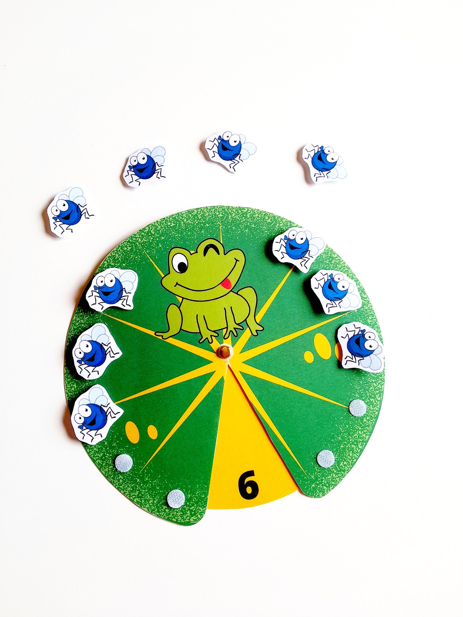 Frog Counting Activity Preschool Counting Kindergarten - Etsy