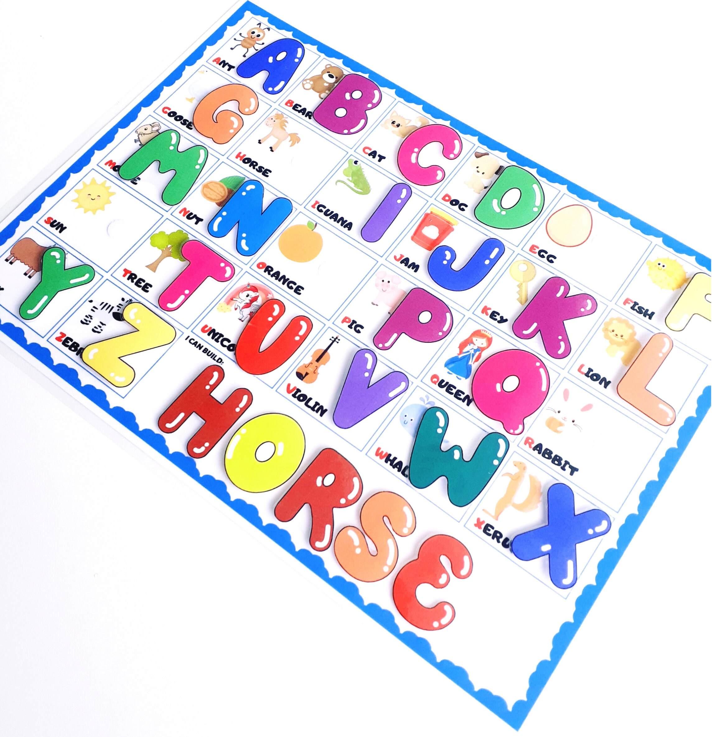 Beginning Sound Worksheet , Alphabet Matching Game - Etsy