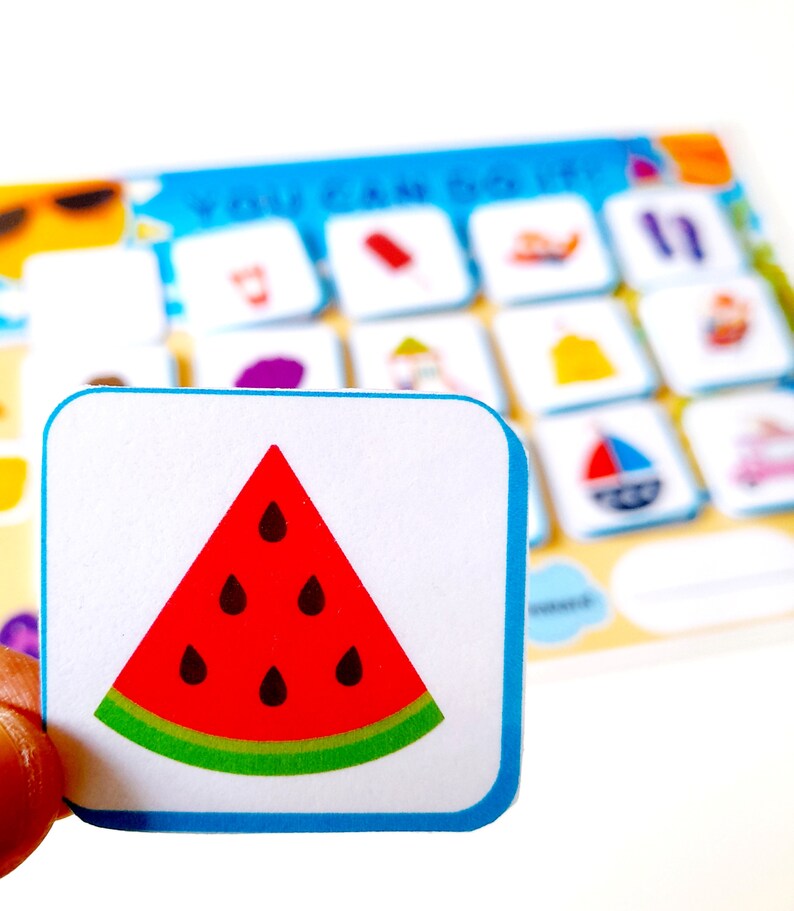 Summer Reward Chart Printable Behavior Chart Responsibility - Etsy