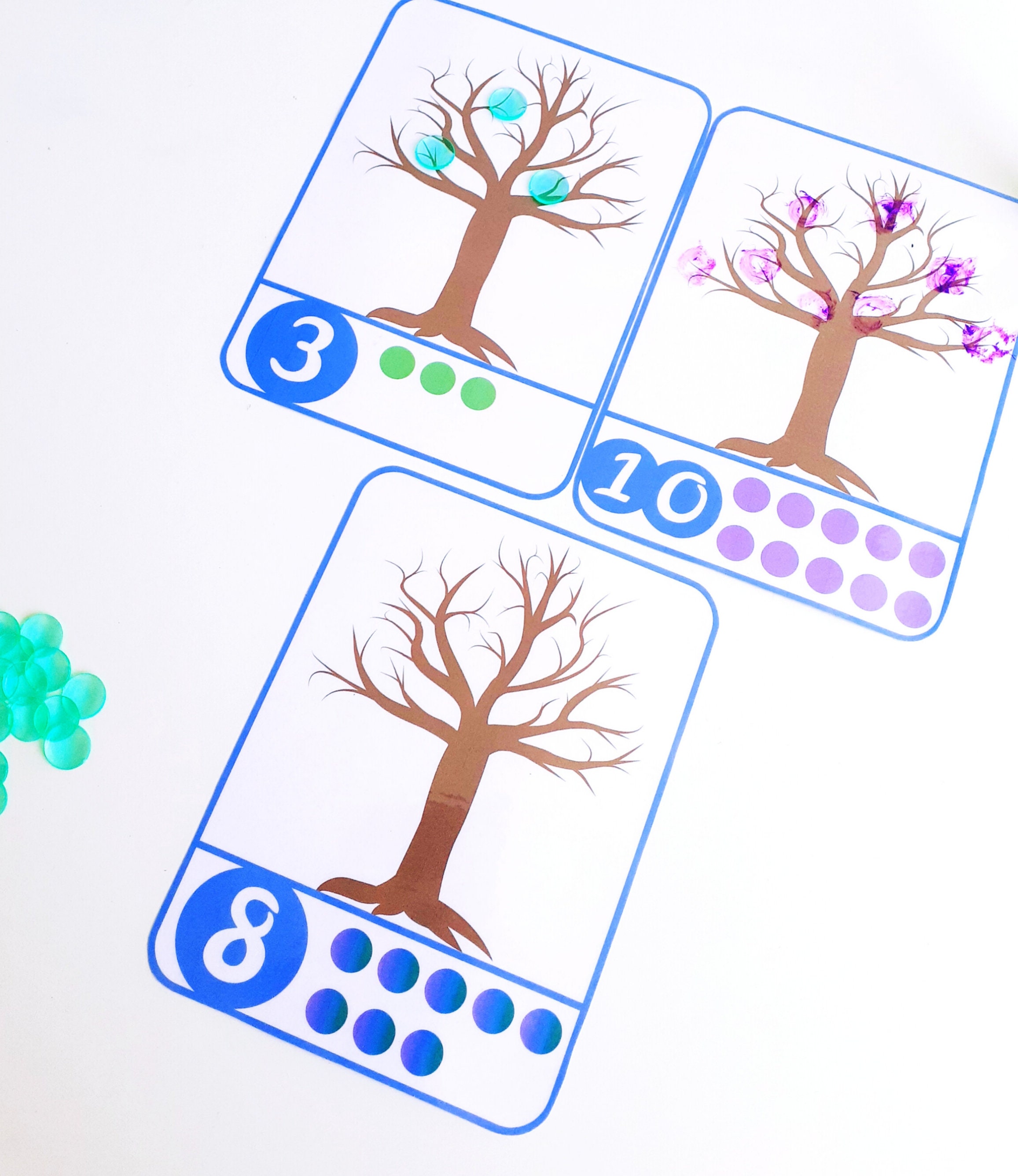 Counting Activity ,numbers 1 to 10 Count for Kids, Learn to Count, Fine ...